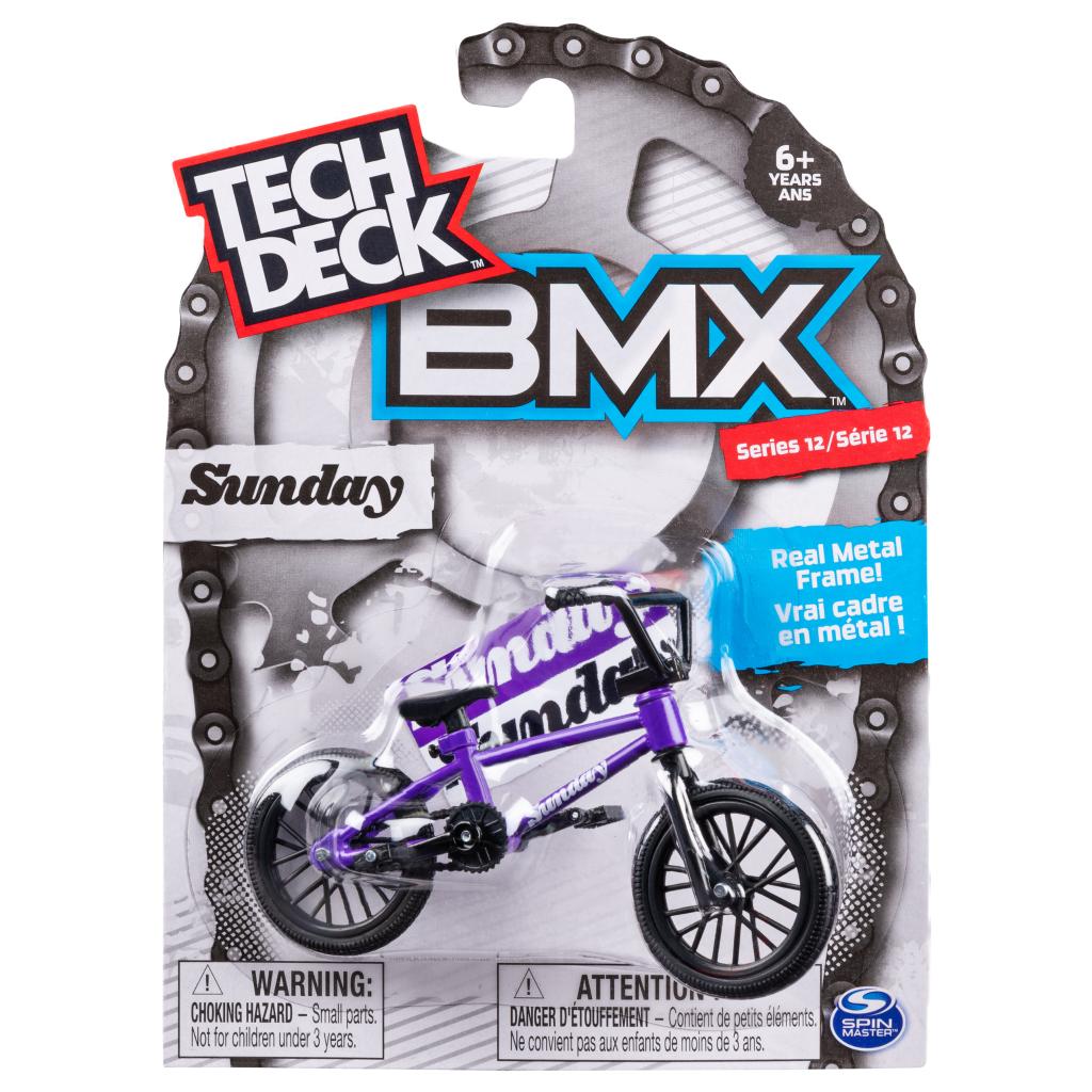 Spin Master - Tech Deck Tech Deck BMX Finger Bike Sunday Purple/Black Series 13