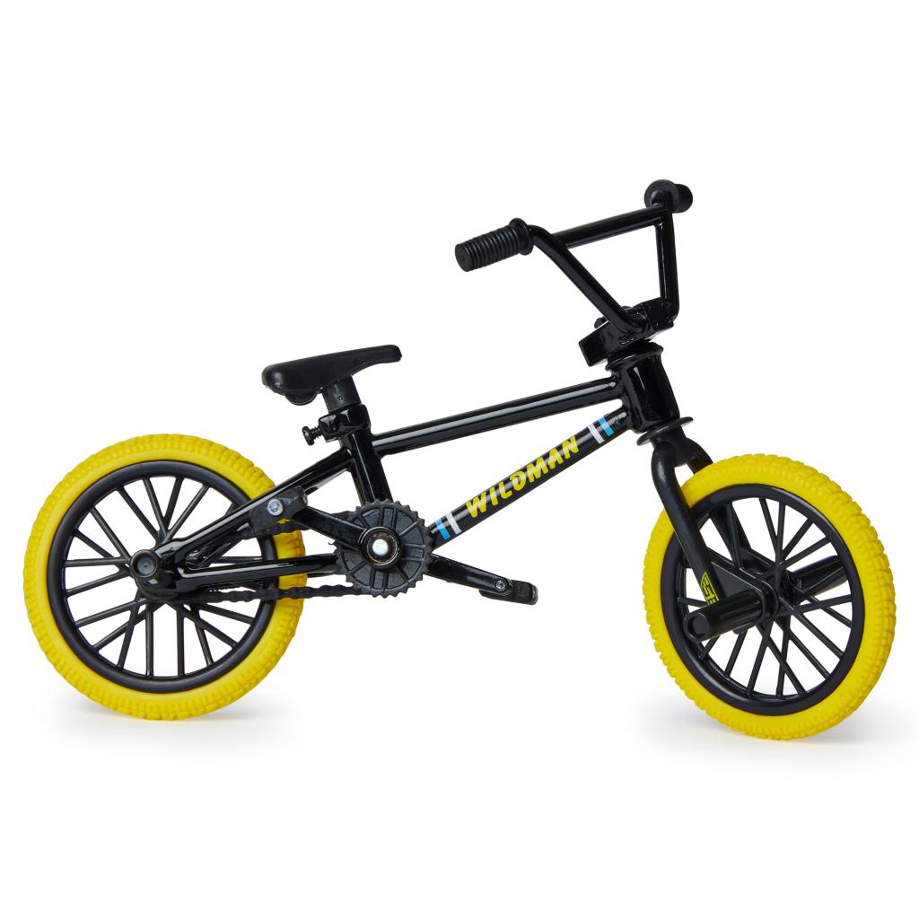 Spin Master - Tech Deck Tech Deck, BMX Finger Bike, SE Bikes, Black/Yellow, Series 16