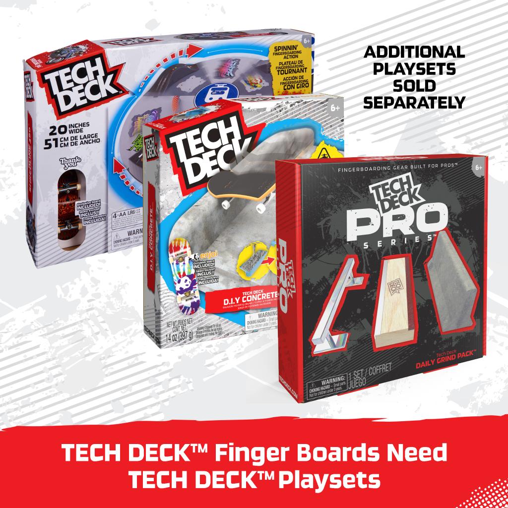 Spin Master - Tech Deck Tech Deck, DLX Pro Pack